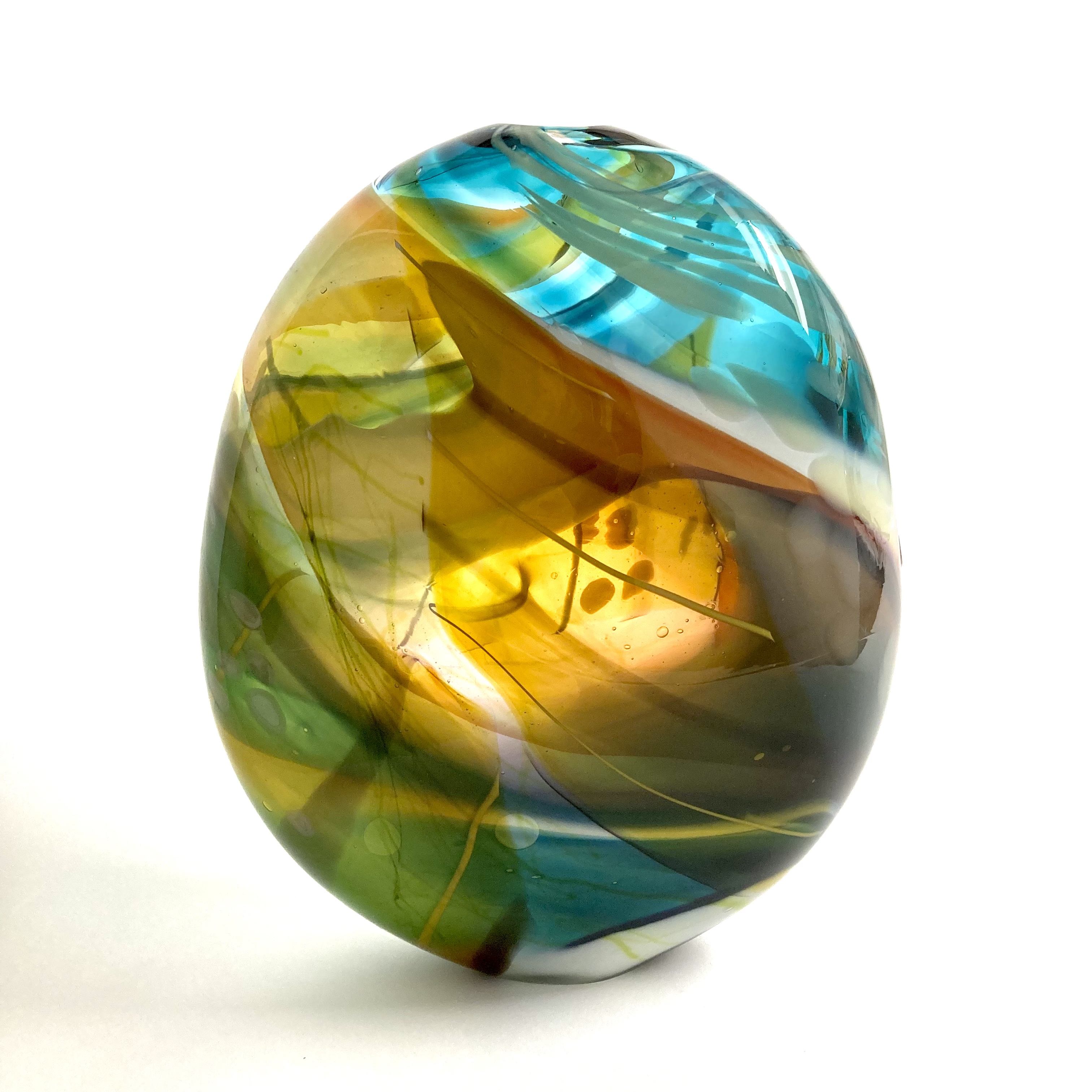 Coastal View Sold | Loco Glass Ltd - British Handmade Glass