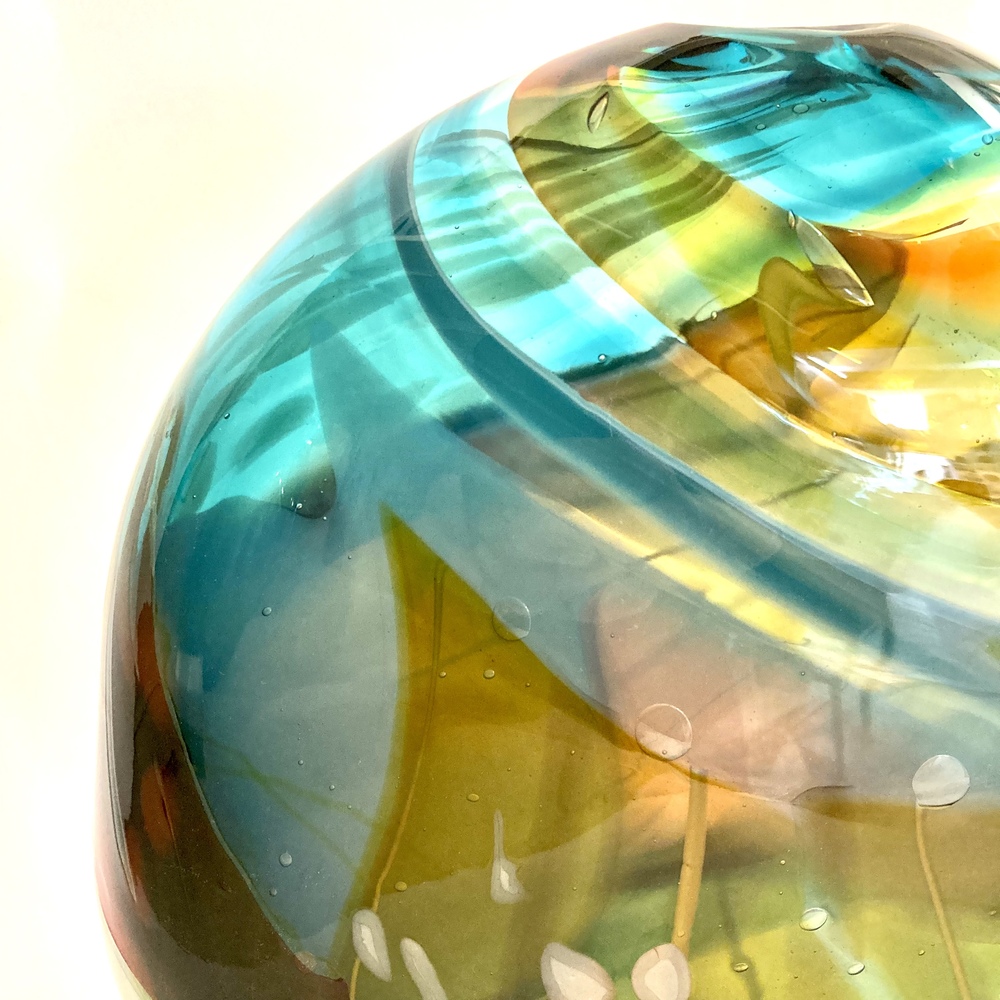 Coastal View Sold | Loco Glass Ltd - British Handmade Glass