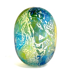 Louise Hawkins | Kelp Swimmers | Loco Glass Ltd - British Handmade Glass